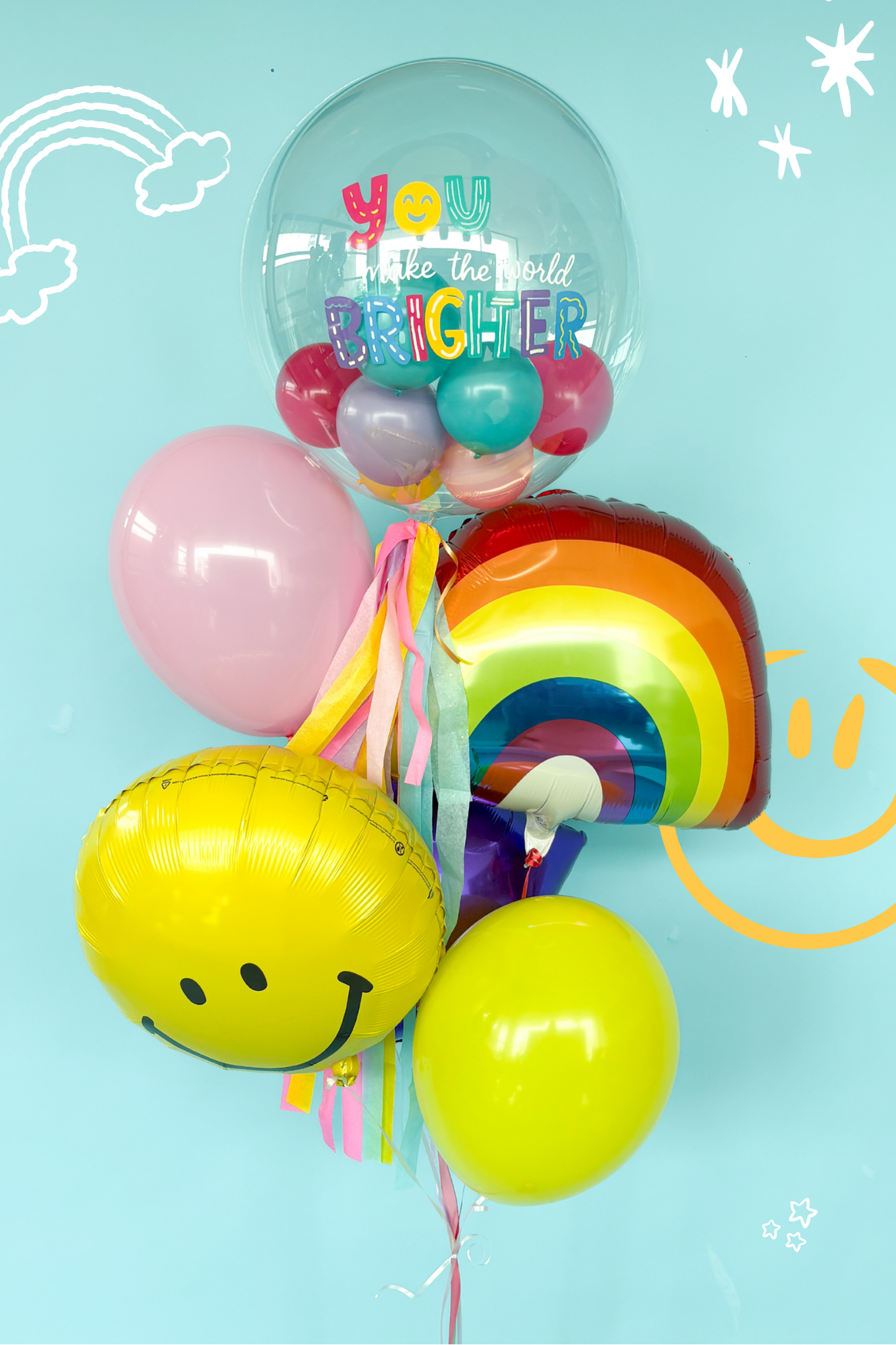 BIG BUNDLE GLOBO BURBUJA CHILDREN'S DAY GIRL – PartyStock