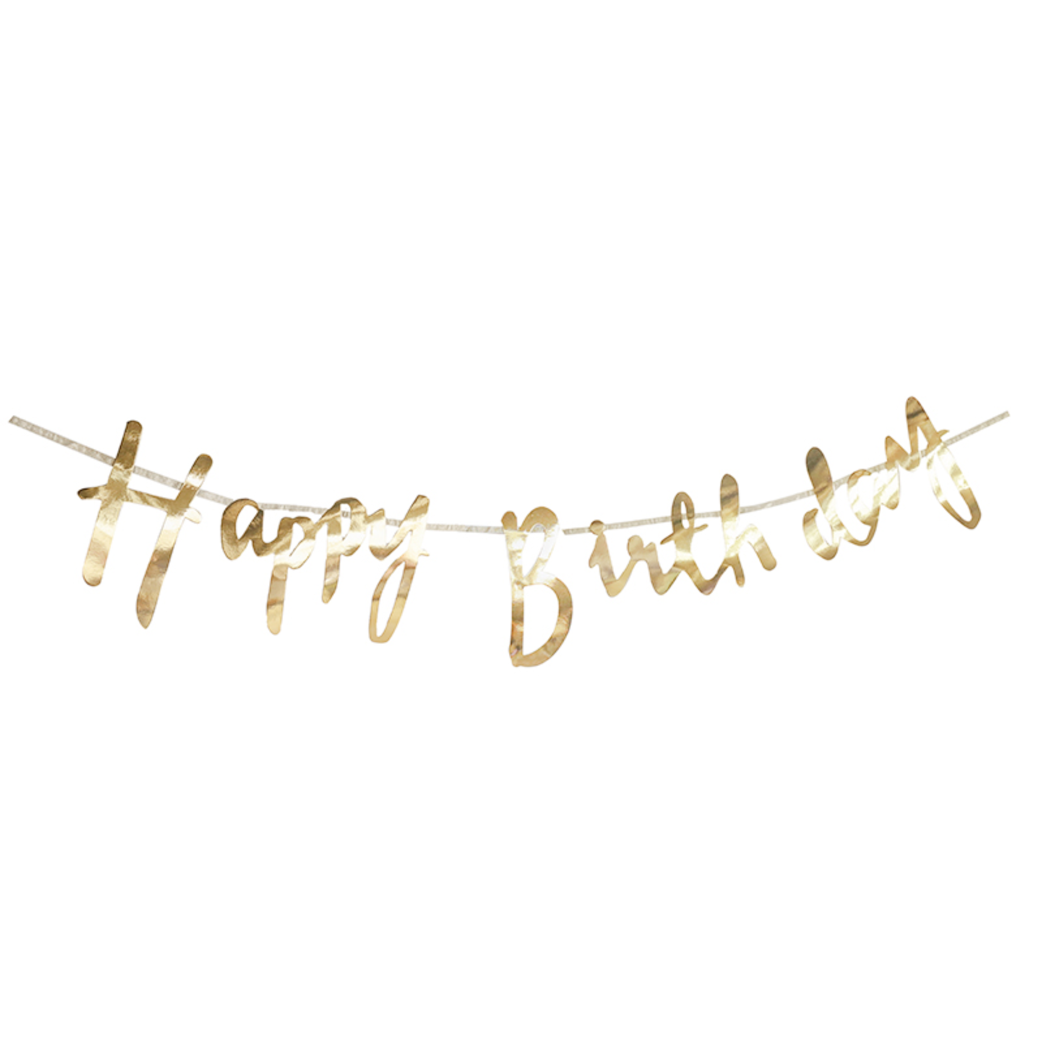 Banner Happy Birthday Script – PartyStock