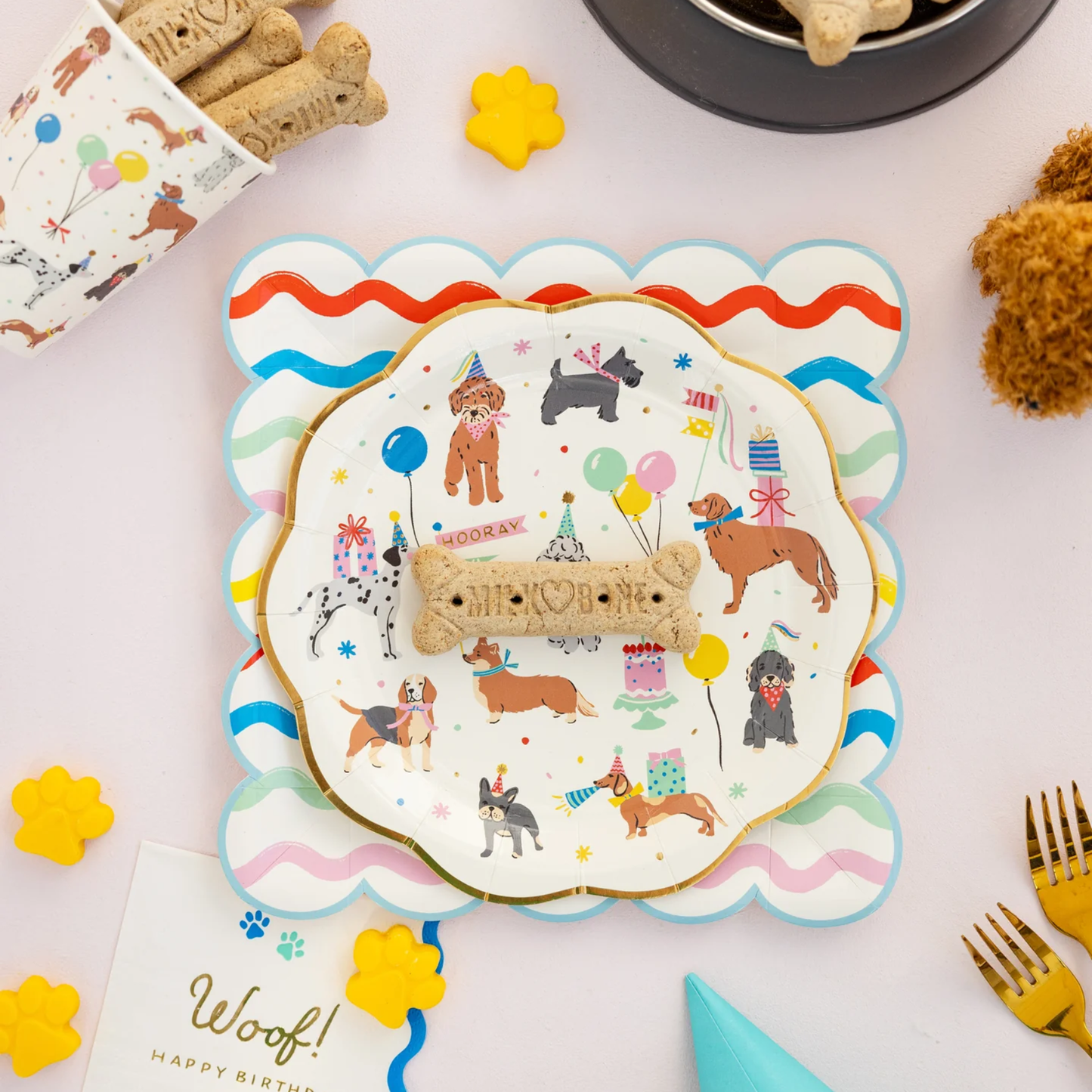 Dog Party Plate – PartyStock