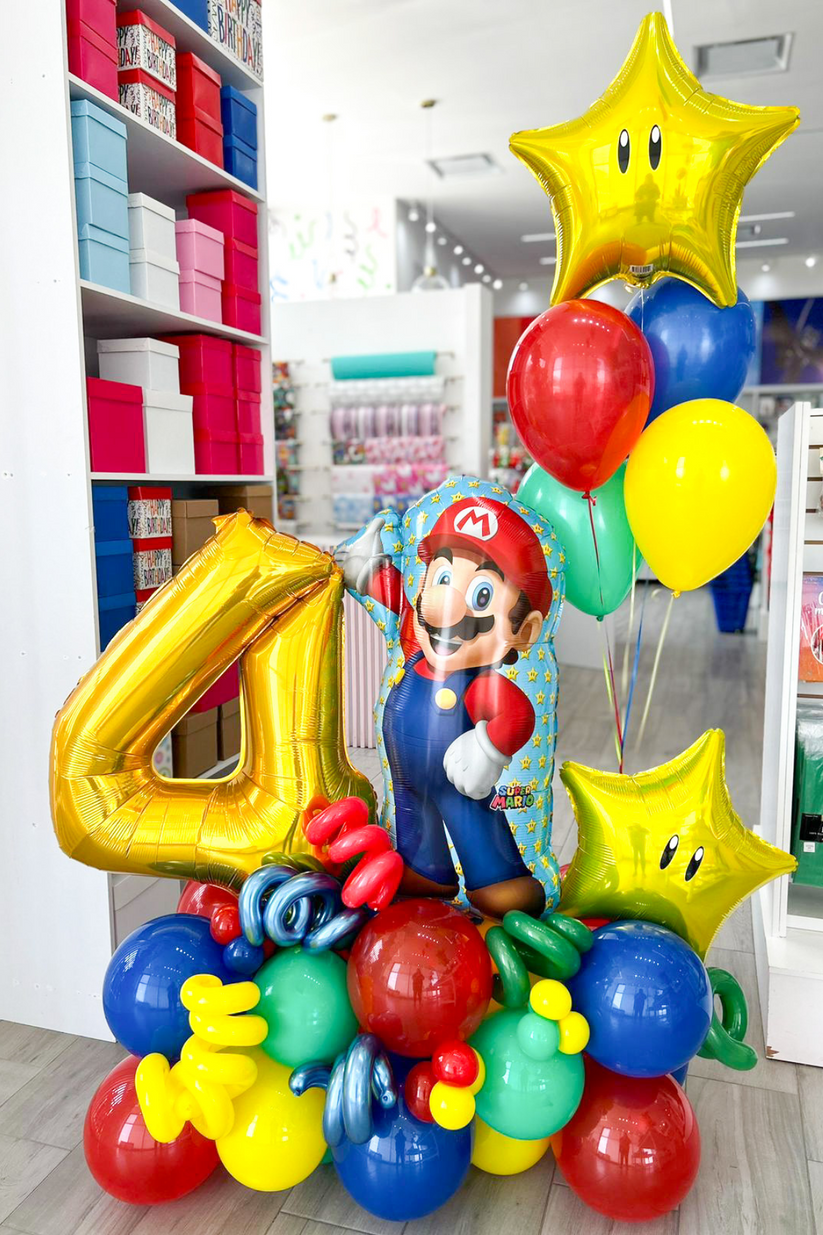 Bouquet de piso Mario Bros – PartyStock