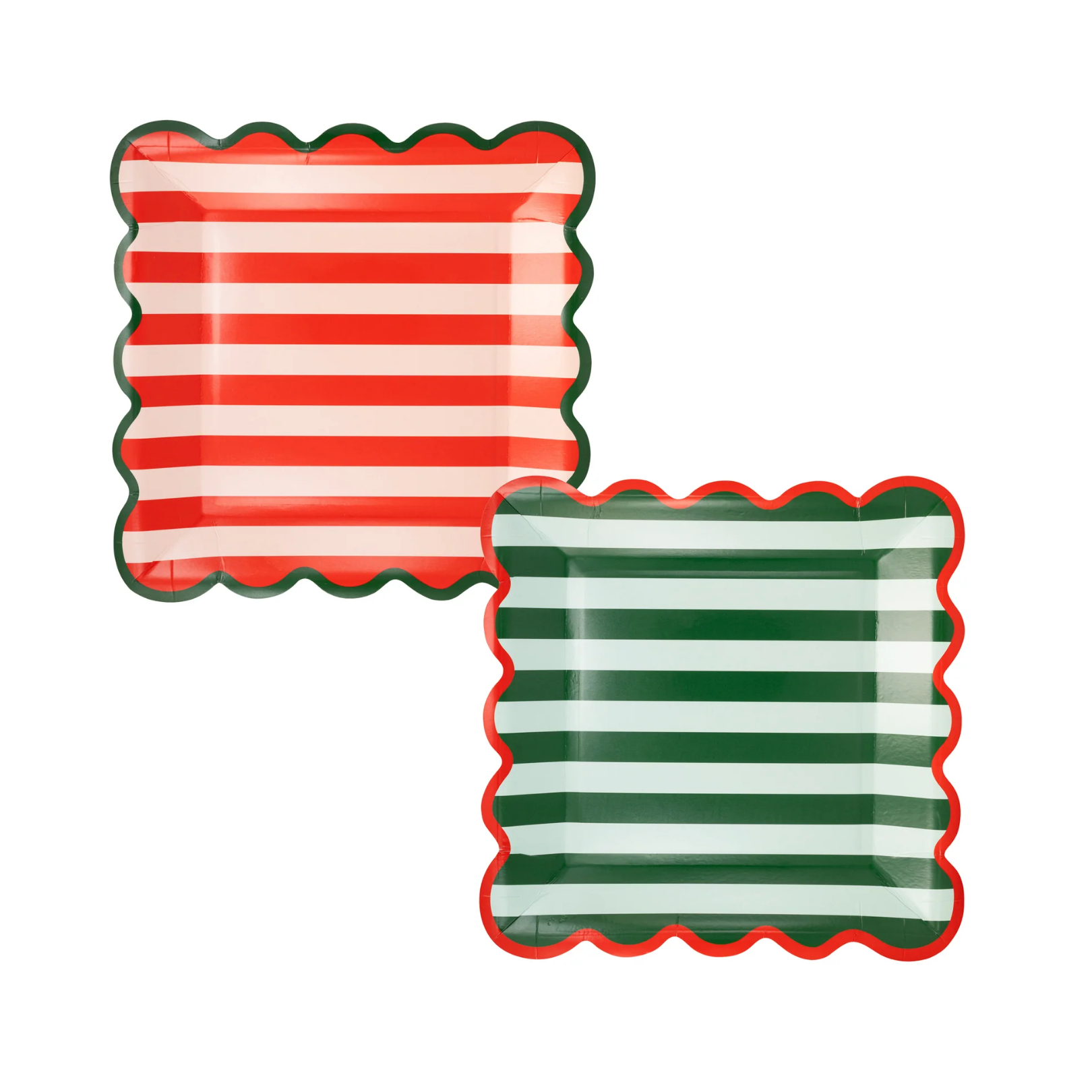 Joy Striped Plates – PartyStock