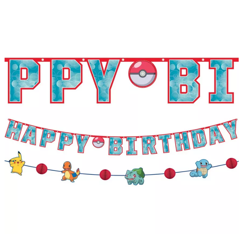 Banner Pokemon – PartyStock